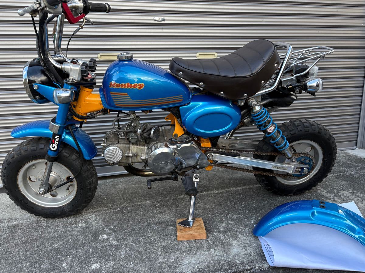 Yahoo!オークション - ホンダモンキー50改AB27 88 群馬発 タケガワ G...