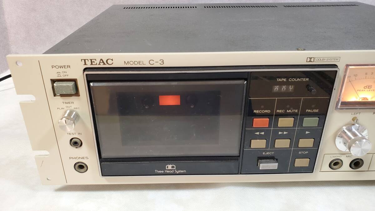 Yahoo!オークション - TEAC C-3 ティアック カセットデッキ (ジャンク...