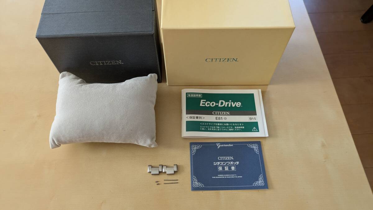 Yahoo!オークション - CITIZEN シチズン Eco-Drive エコドライブE812-T...