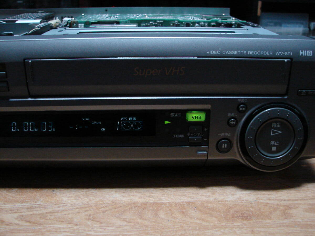 Yahoo!オークション - SONY HI8/SVHS Wデッキ WV-ST1 メンテ済動作品 ...