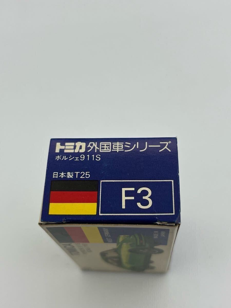 Yahoo!オークション - トミカ ポルシェ 911S No.F3 (日本製)