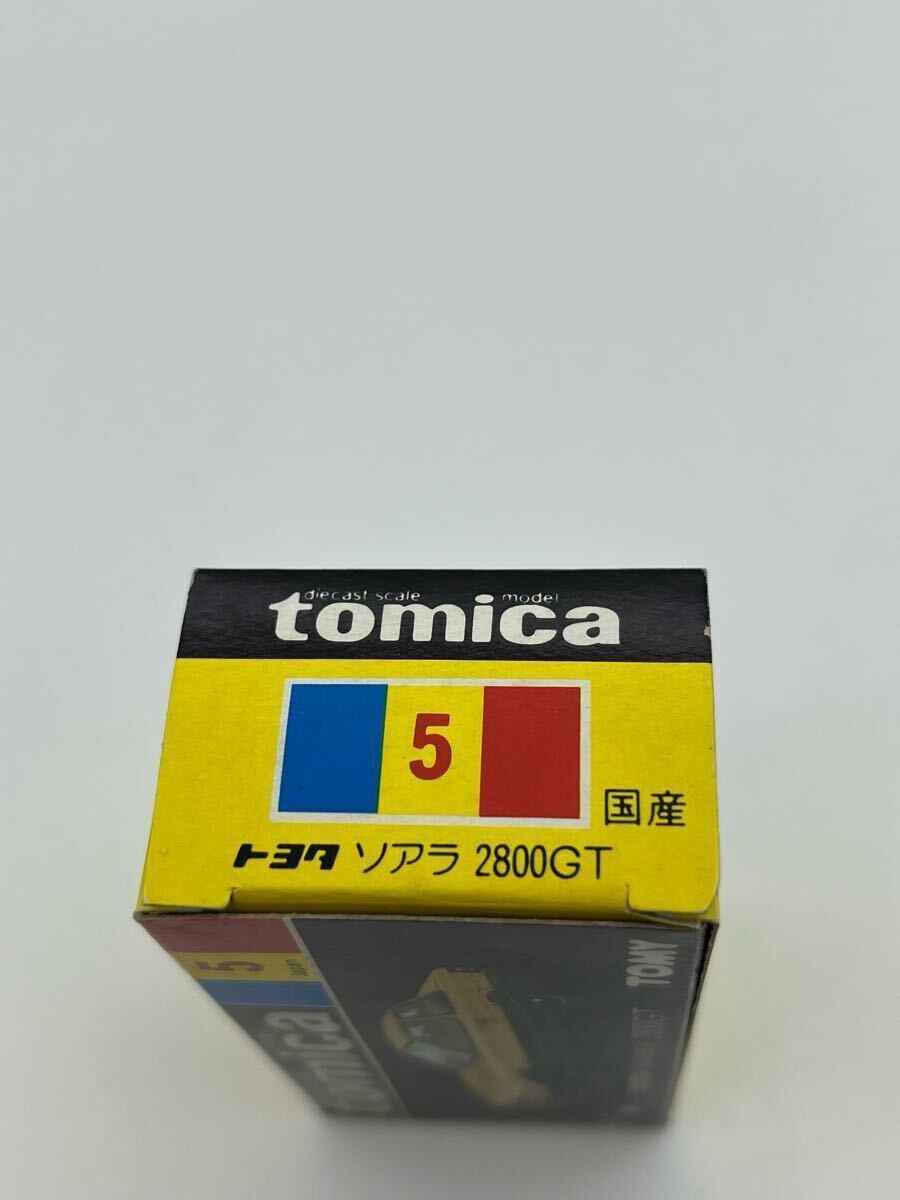 Yahoo!オークション - トミカ トヨタ ソアラ 2800GT No.5 (日本製)