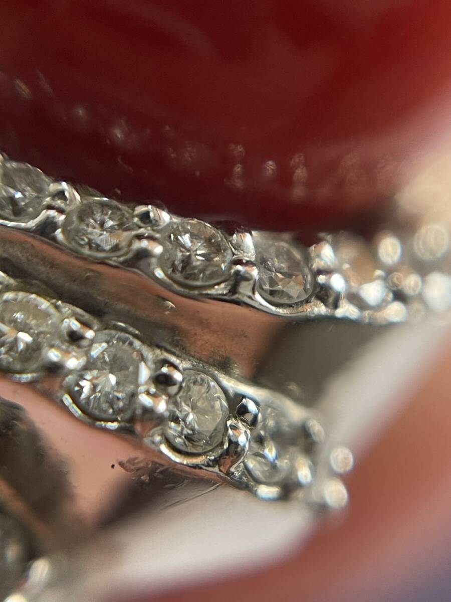 Yahoo!オークション - 赤珊瑚 指輪 PT900刻印 0.84CT刻印 珊瑚玉直径13...