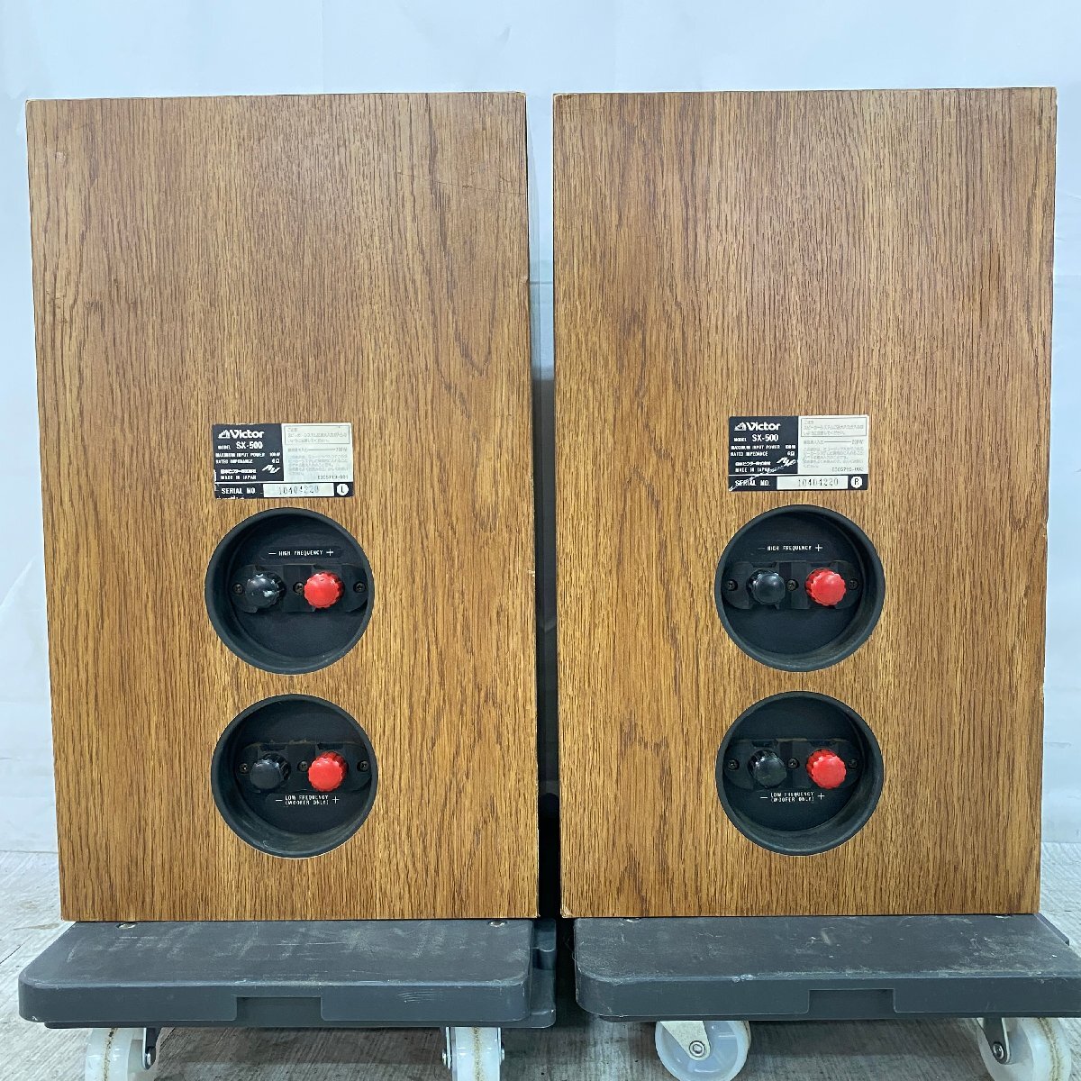 Yahoo!オークション - 【 C 】4375 Victor SX-500 スピーカー ペア ビ...