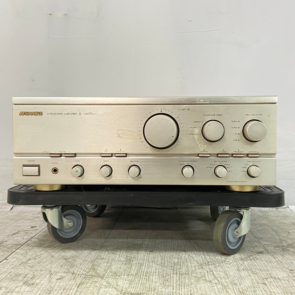Yahoo!オークション - 【 J 】4620 SANSUI AU-α607KX プリメインアン...