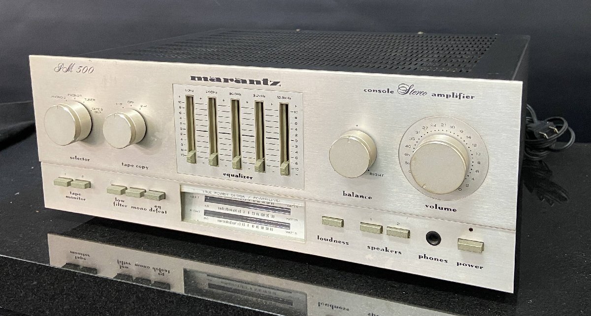 Yahoo!オークション - 【 J 】3977 marantz PM500 プリメインアンプ マ...