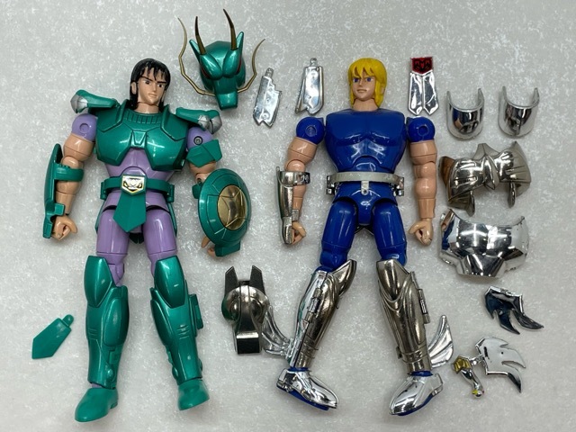 083 N195 バンダイ 聖闘士星矢 ヘビーメタル キグナスクロス ドラゴンクロス ジャンクセット まとめ 昭和レトロ 超合金 聖闘士聖衣 大系(中古)のオークション落札情報