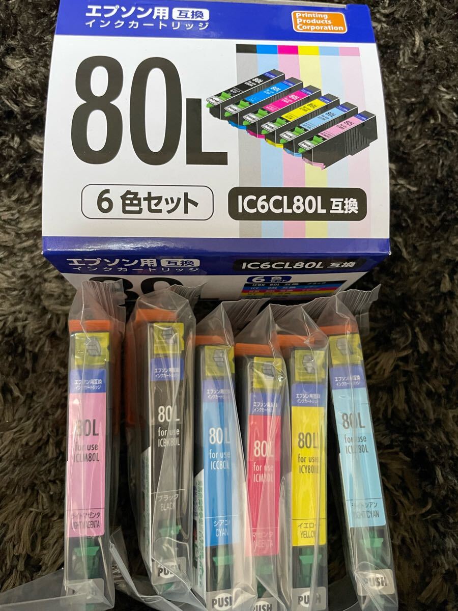 Yahoo!オークション - EPSON エプソン インクカートリッジ 80L 互換 IC...