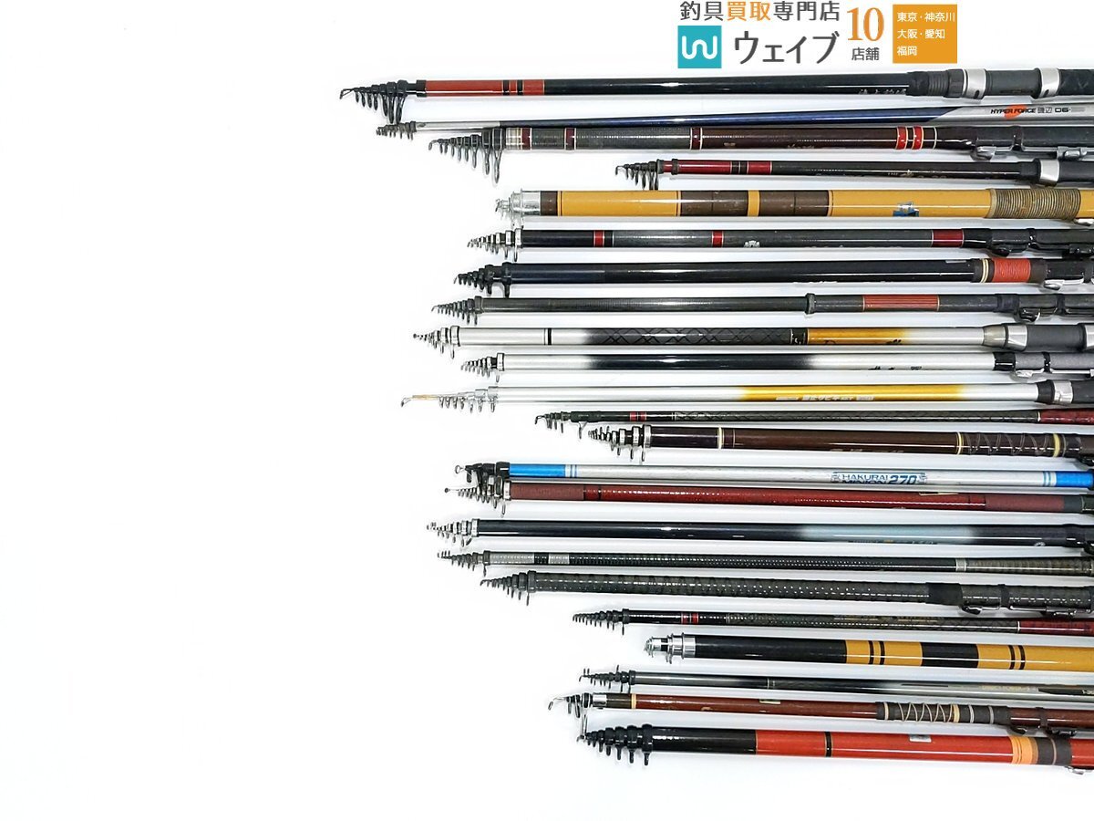 日本代購代標第一品牌【樂淘letao】－NFT スーパー 翔磯 3号 540TS・がまかつ 海上釣堀 等 磯竿 ジャンク品セット ジャンク品