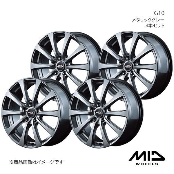 Yahoo!オークション - MID WHEELS/G10 リーフ ZE0/AZE0 アルミホイール...