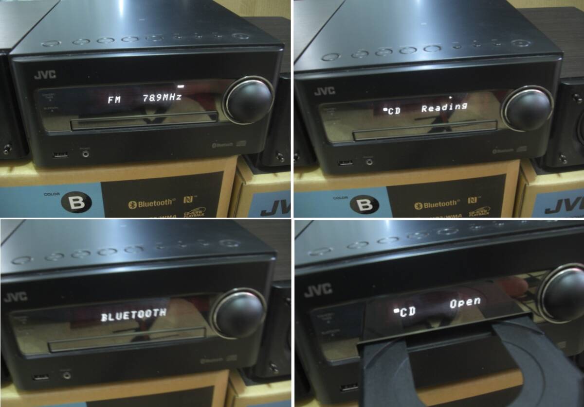 Yahoo!オークション - JVCケンウッド EX-S5-B コンパクトコンポ ウッド...