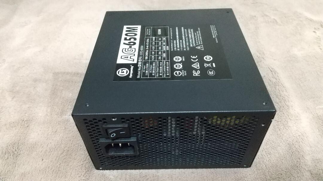 Yahoo!オークション - Apexgaming AG-650M（EPS12V対応 650W 電源ユニ...