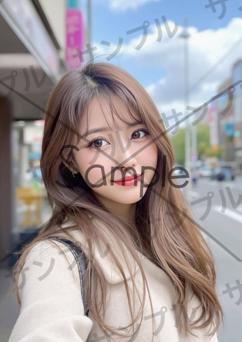 Yahoo!オークション - 【一点物・高画質A4ポスター】AI美女 写真 アー...