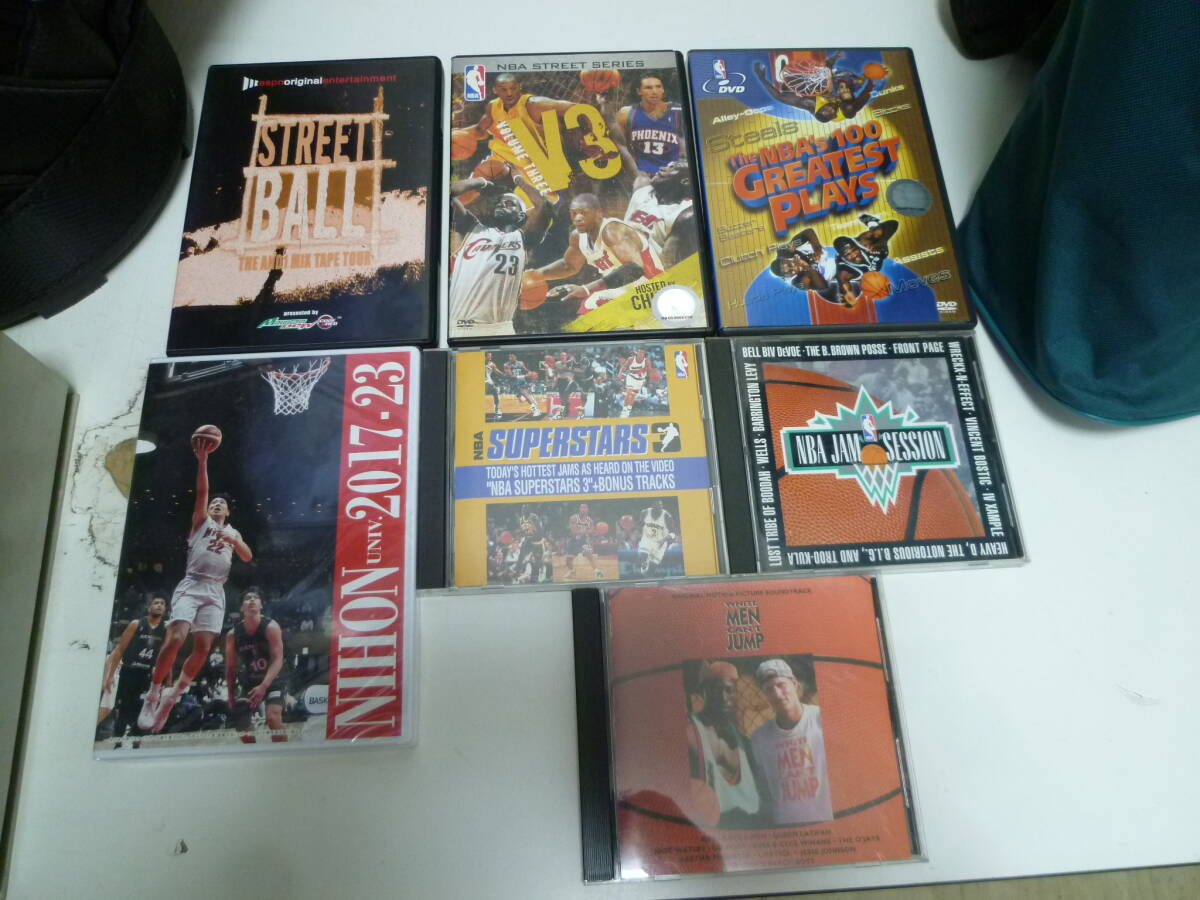Yahoo!オークション - バスケDVD.CD 7本セット(NBAグレイテスト.プレー...