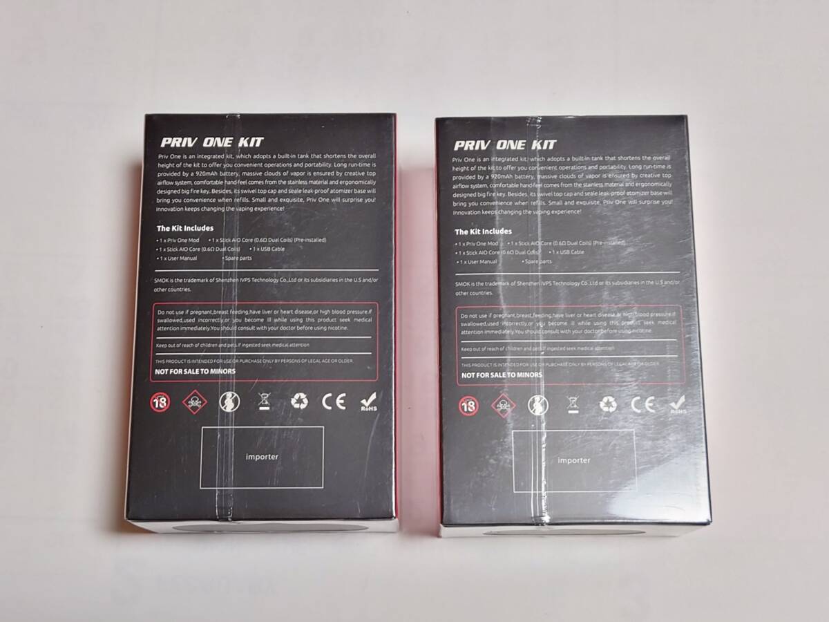 Yahoo!オークション - SMOK PRIV ONE KIT 未使用 2個セット