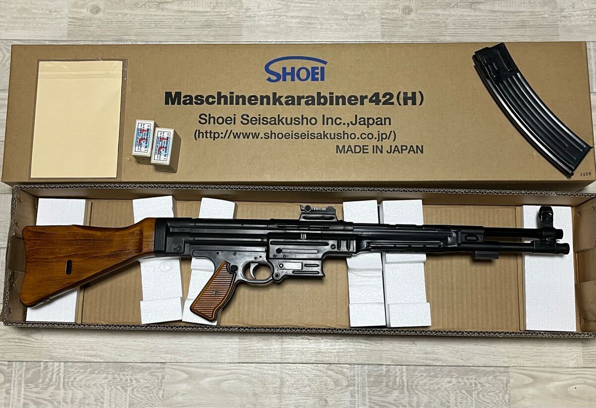 SHOEI 松栄 ショウエイ Maschinenkarabiner 42 MKB42 MP43 MP44 StG44 ヘーネル ドイツ ナチス 自動小銃 アサルトライフル カート 20発 ...