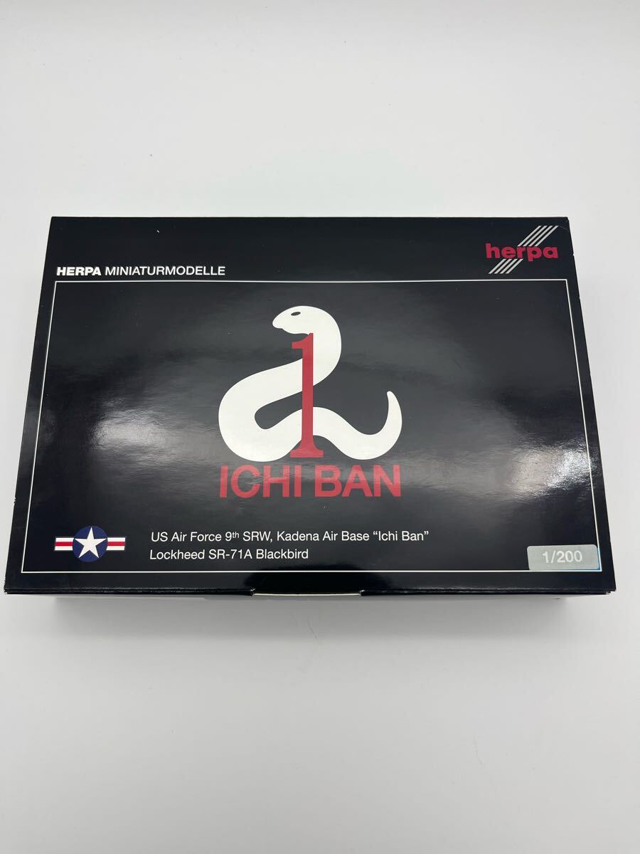 Yahoo!オークション - herpa 1/200 ヘルパ SR-71A ブラックバード アメ...