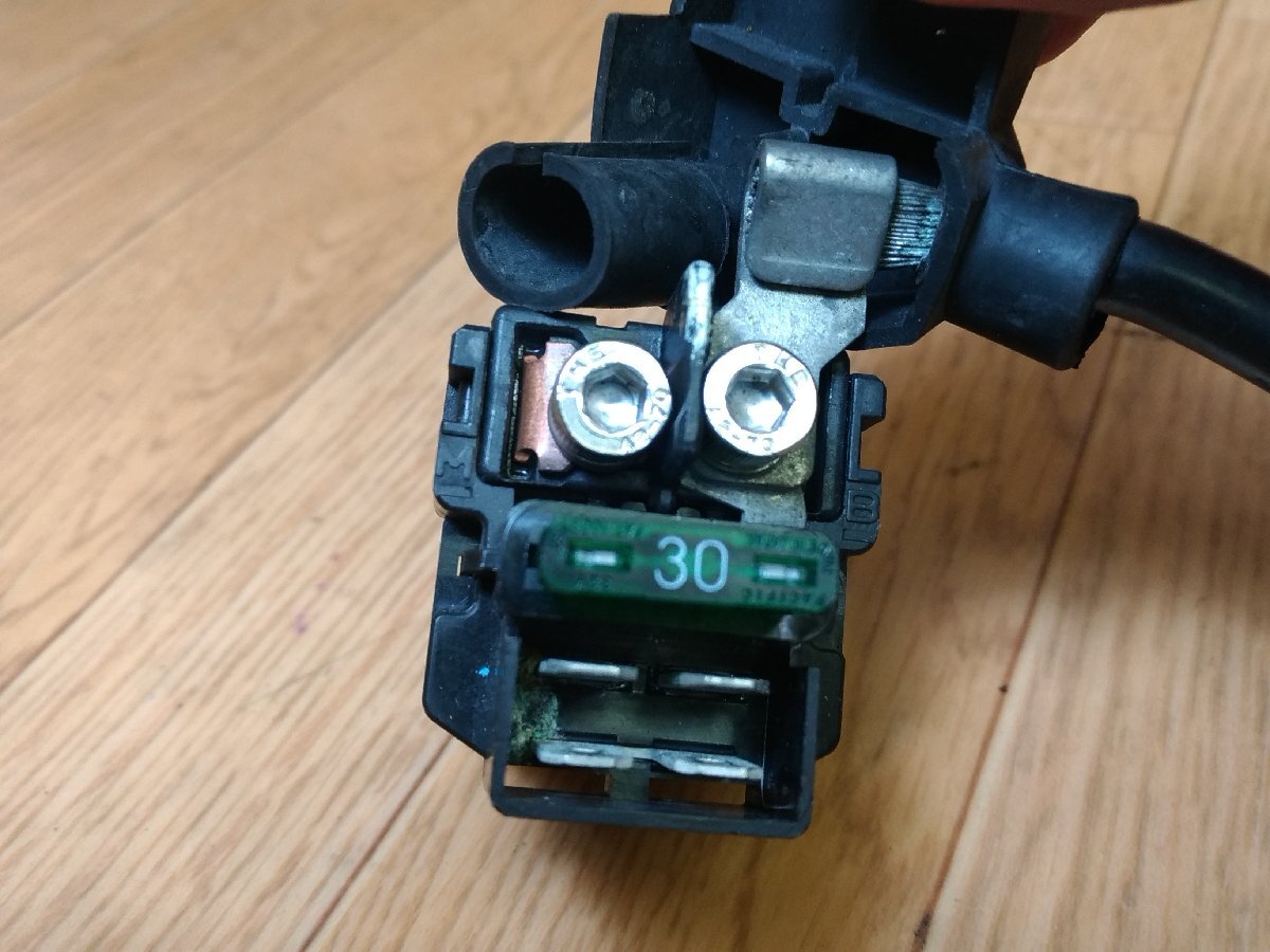 Yahoo!オークション - [K106] ZX-10R Ninja 純正 スターターリレー 動...