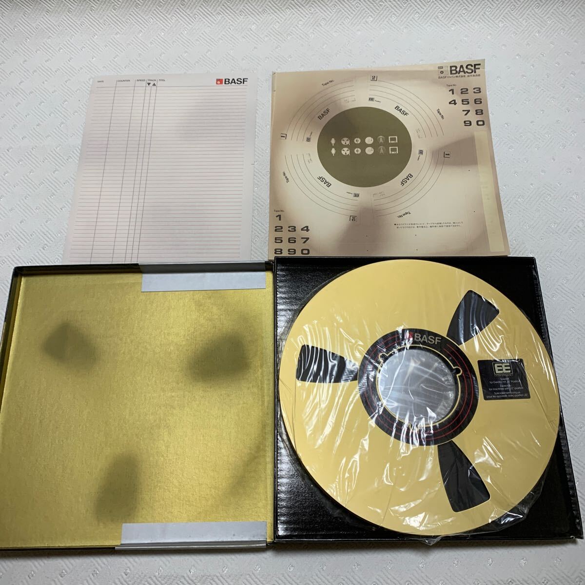 Yahoo!オークション - BASF chromdioxid super HIFI LPR 35CR EE 10号 ...