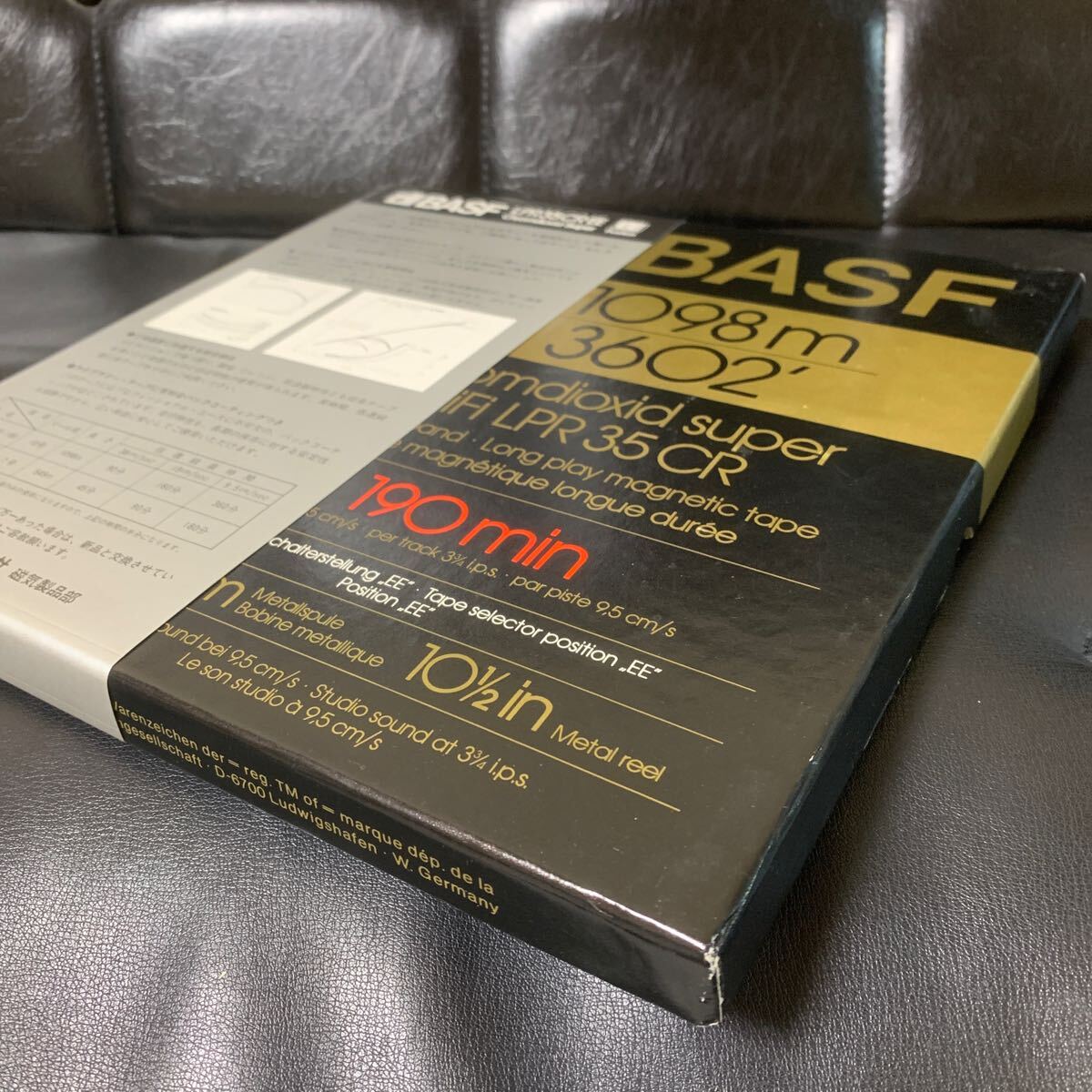 Yahoo!オークション - BASF chromdioxid super HIFI LPR 35CR EE 10号 ...