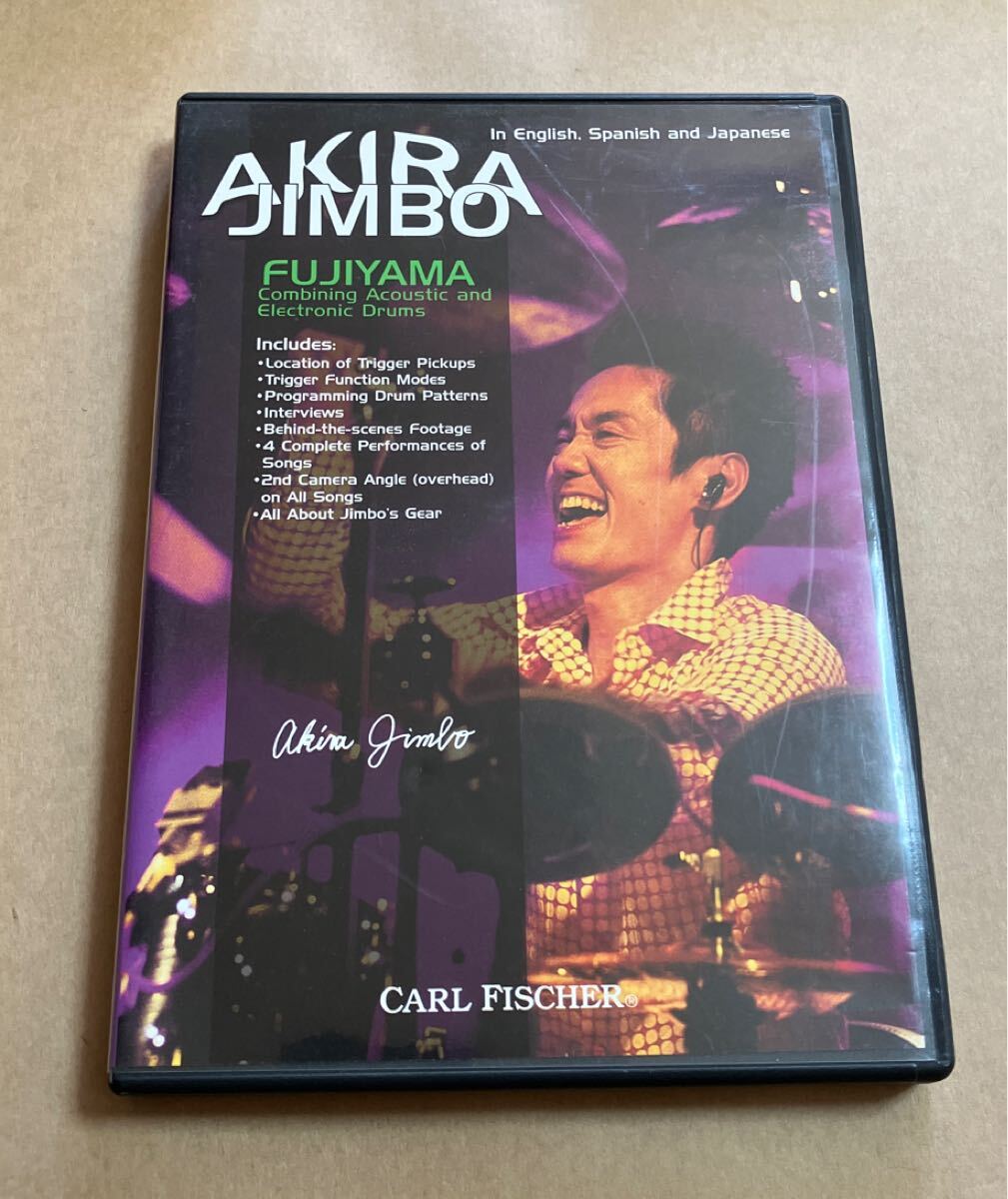 Yahoo!オークション - 輸入盤 DVD JIMBO AKIRA 神保彰 / FUJIYAMA DVD7...
