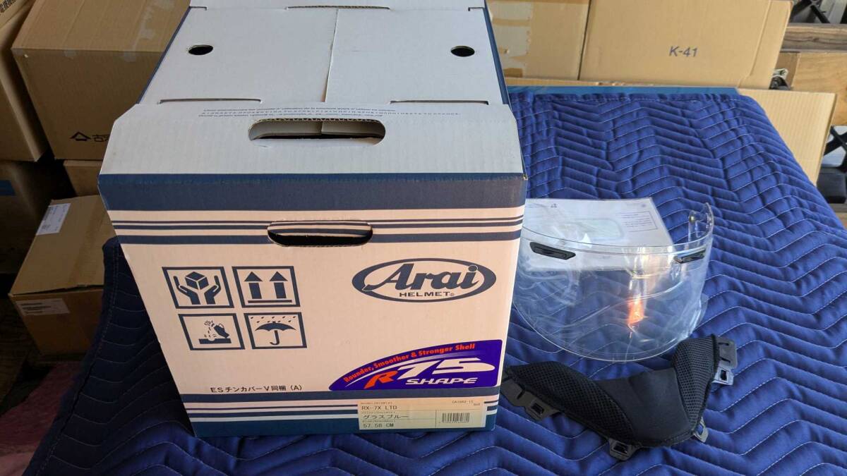 Yahoo!オークション - アライ RX-7X Mサイズ プロシェード付き Arai グ...