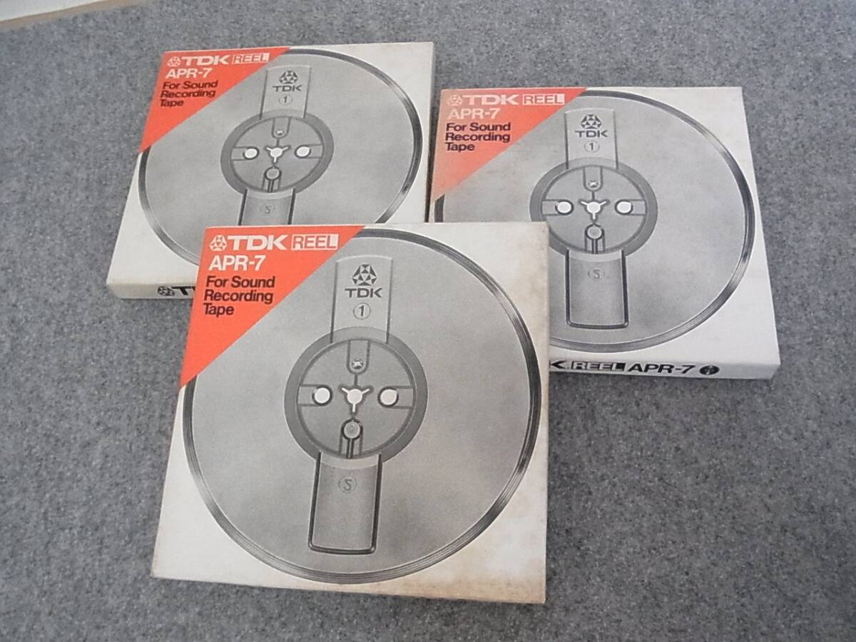 Yahoo!オークション - オープンリールテープ TDK T-555 APR-7 セット ...
