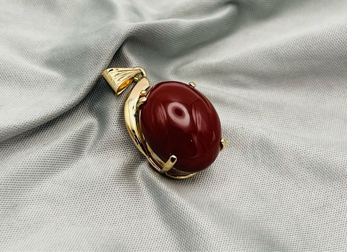 Yahoo!オークション - k14イエローゴールド カラーストーン ペンダント...