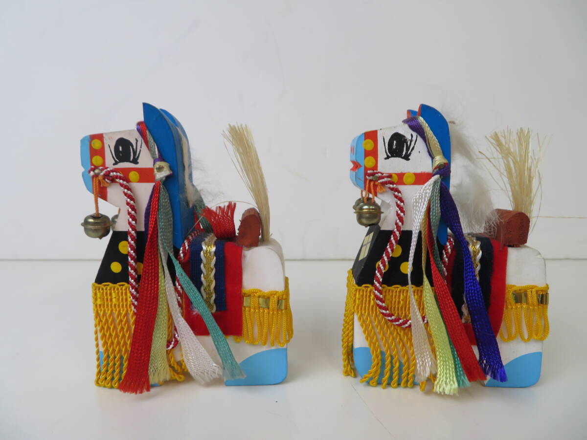 Yahoo!オークション - チャグチャグ馬コ 木製 置物 3体 まとめて 南部...