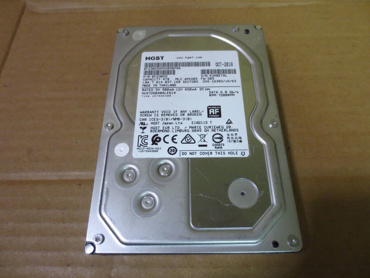 Yahoo!オークション - HGST HDD 4TB