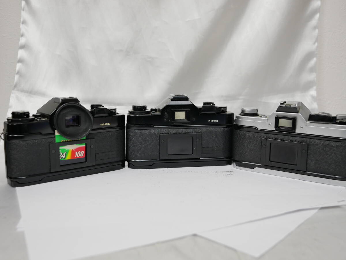 1522 CANON A-1 AE-1 FD 50mm F1.4 3台まとめ キャノン 一眼レフ 1522 CANON A-1 AE-1 FD 50mm F1.4 3台まとめ キャノン 一眼レフ