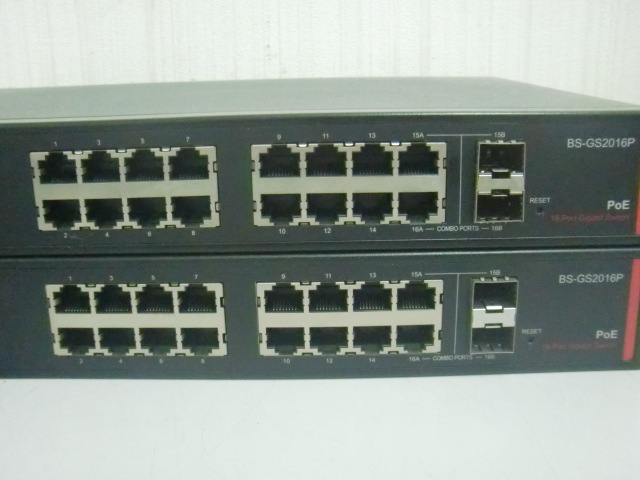 Yahoo!オークション - 2台セット BUFFALO 16Port Gigabit Switch BS-G...