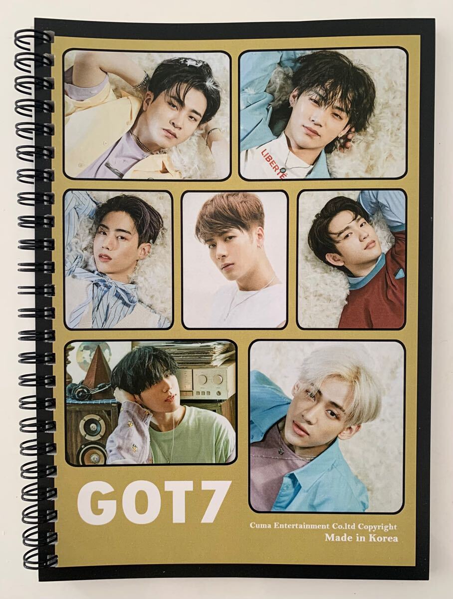 Yahoo!オークション - ノート GOT7 ガットセブン スプリングノート メ...
