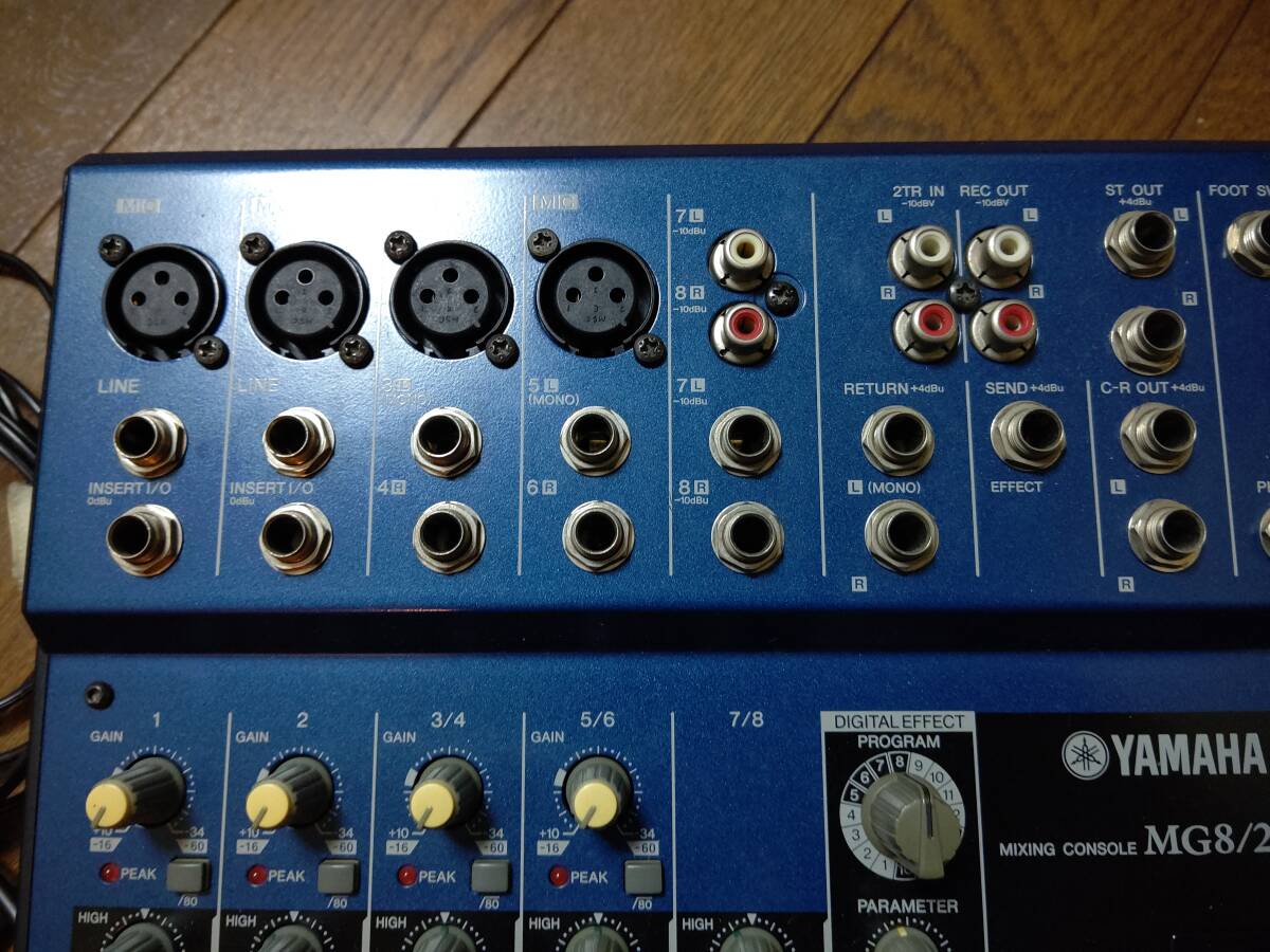 Yahoo!オークション - YAMAHA MG8/2FX ミキサー アダプター 取説 付属 ...