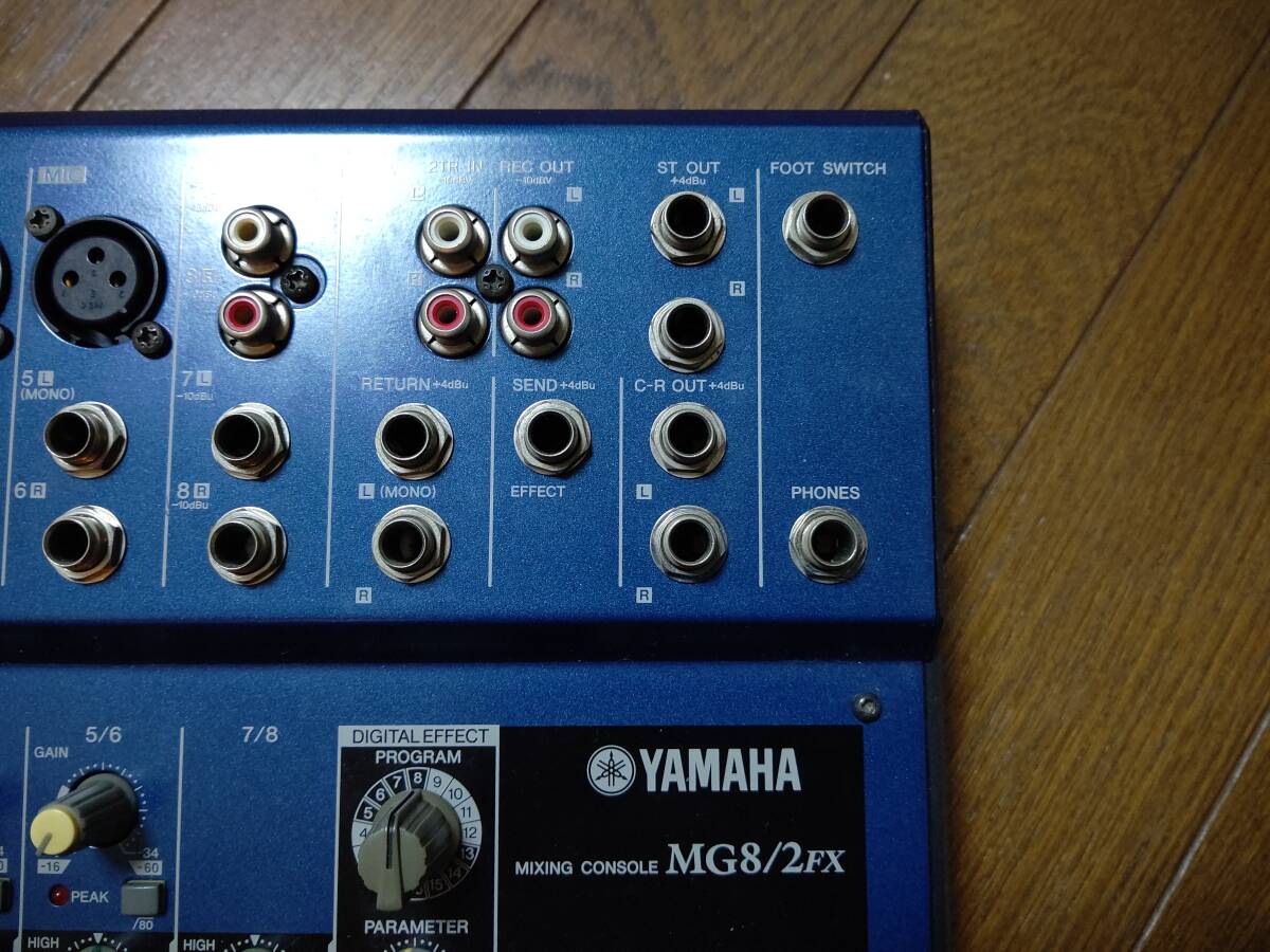 Yahoo!オークション - YAMAHA MG8/2FX ミキサー アダプター 取説 付属 ...