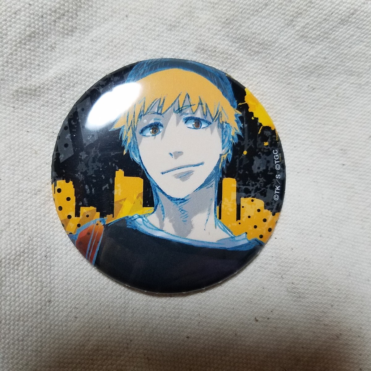 Yahoo!オークション - 即決 BLEACH 黒崎一護 缶バッジ TGC 東京ガール...