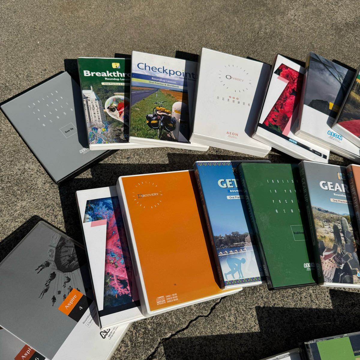 AEON イーオン 英語 英会話教材 DVD CD 30枚まとめて ジャンク(英会話)｜売買されたオークション情報、yahooの商品情報をアーカイブ公開 - オークファン（aucfan.com）