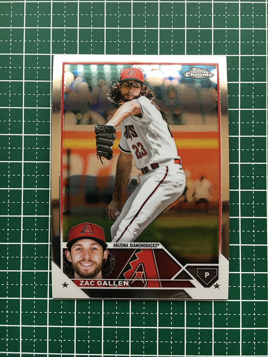 Yahoo!オークション - TOPPS CHROME 2023 MLB #49 ZAC GALLEN[ARIZON...