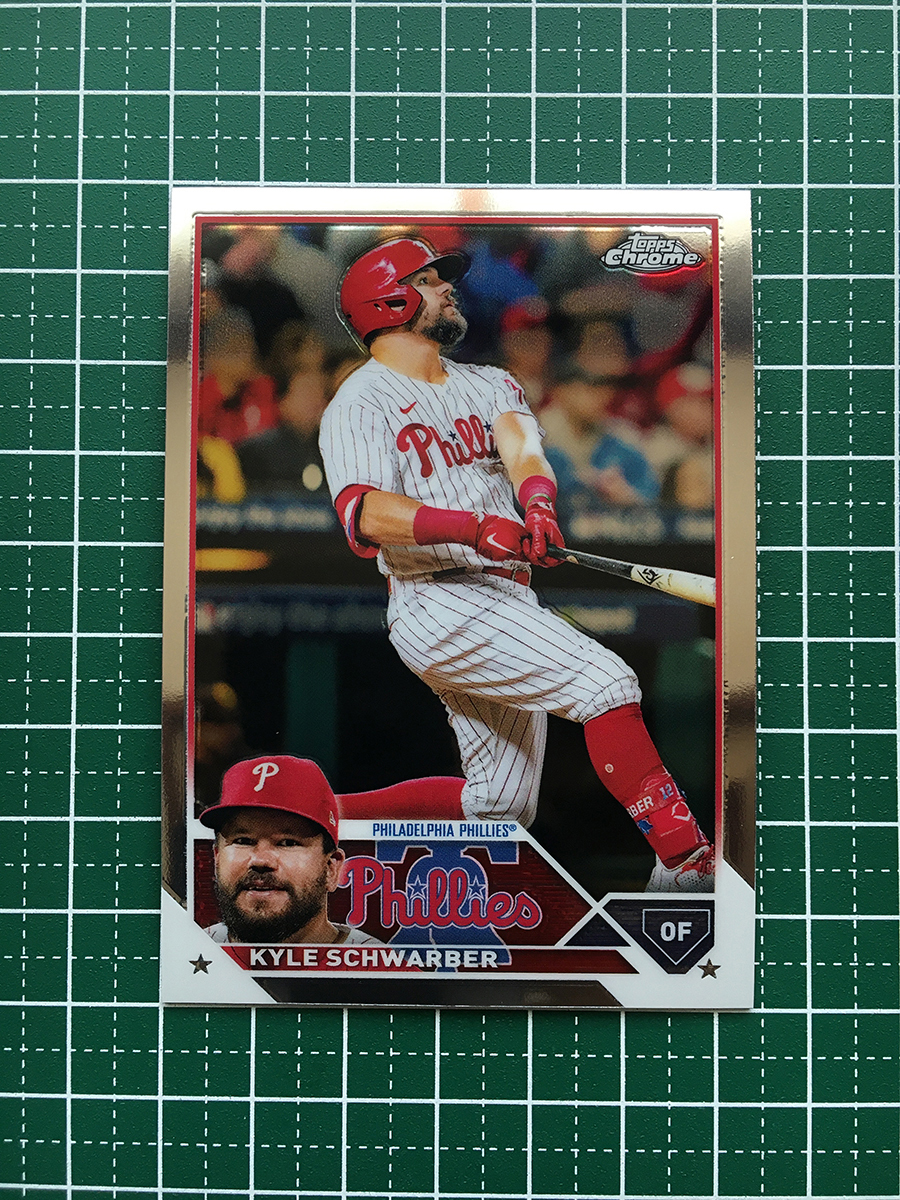 Yahoo!オークション - TOPPS CHROME 2023 MLB #88 KYLE SCHWARBER[PH...
