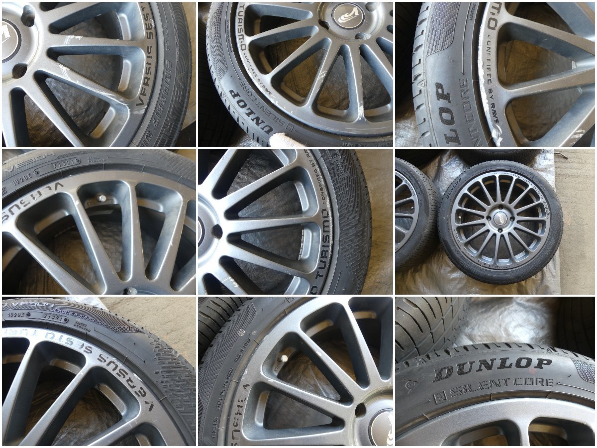 Yahoo!オークション - A8462 RAYS レイズ VERSUS TURISMO 17インチ 7J ...