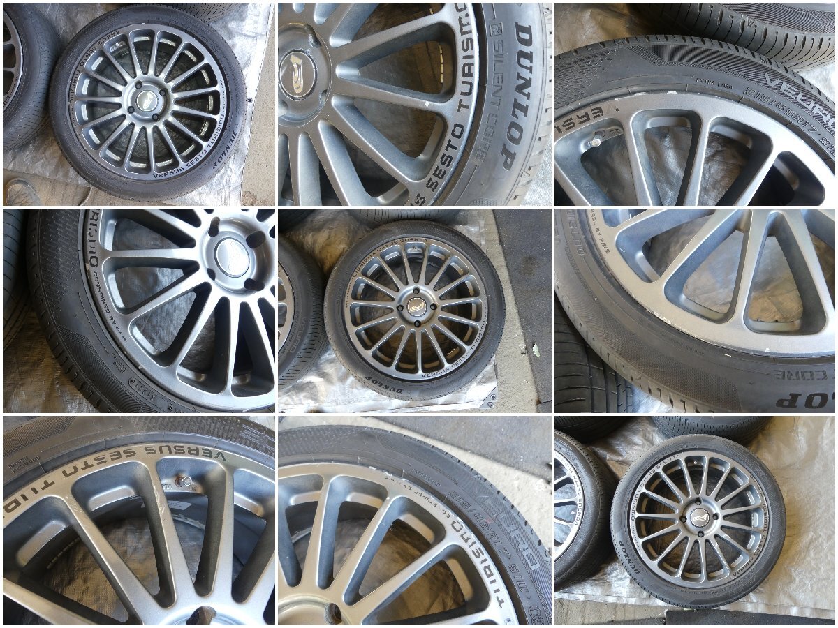 Yahoo!オークション - A8462 RAYS レイズ VERSUS TURISMO 17インチ 7J ...