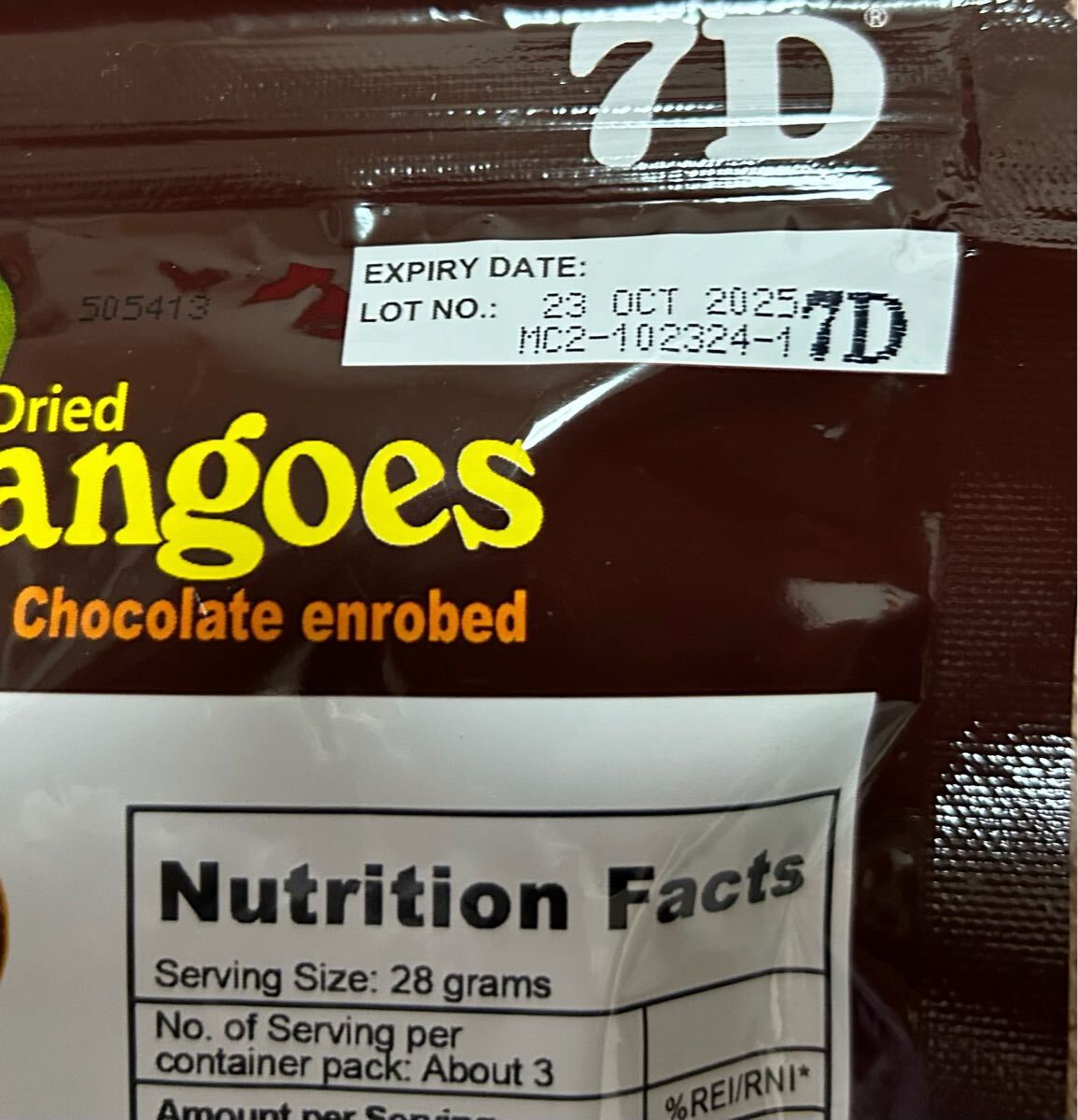 Yahoo!オークション - ドライマンゴーチョコかけ80g×5個 400g 7D cebu...