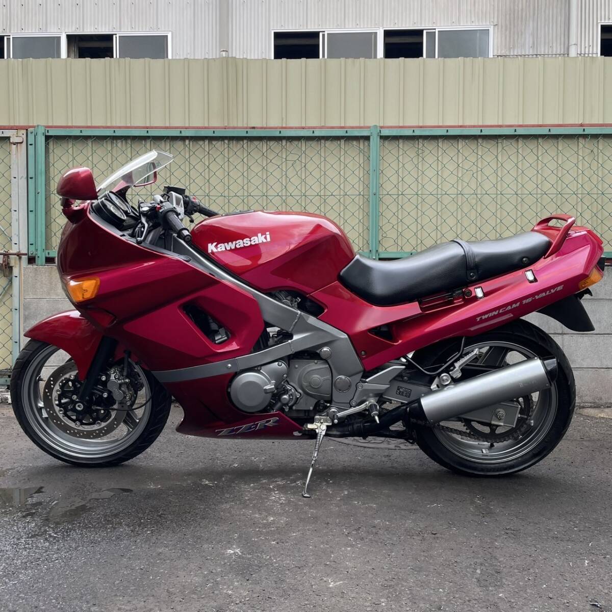 Yahoo!オークション - カワサキ ZZ-R400 ZX400K 5463㎞ エンジン実働 4...