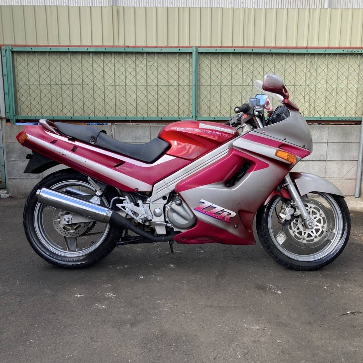 Yahoo!オークション - カワサキ ZZ-R250 EX250H 17478㎞ エンジン実働 ...