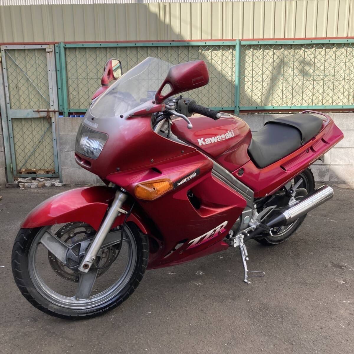 Yahoo!オークション - カワサキ ZZ-R250 EX250H 17478㎞ エンジン実働 ...