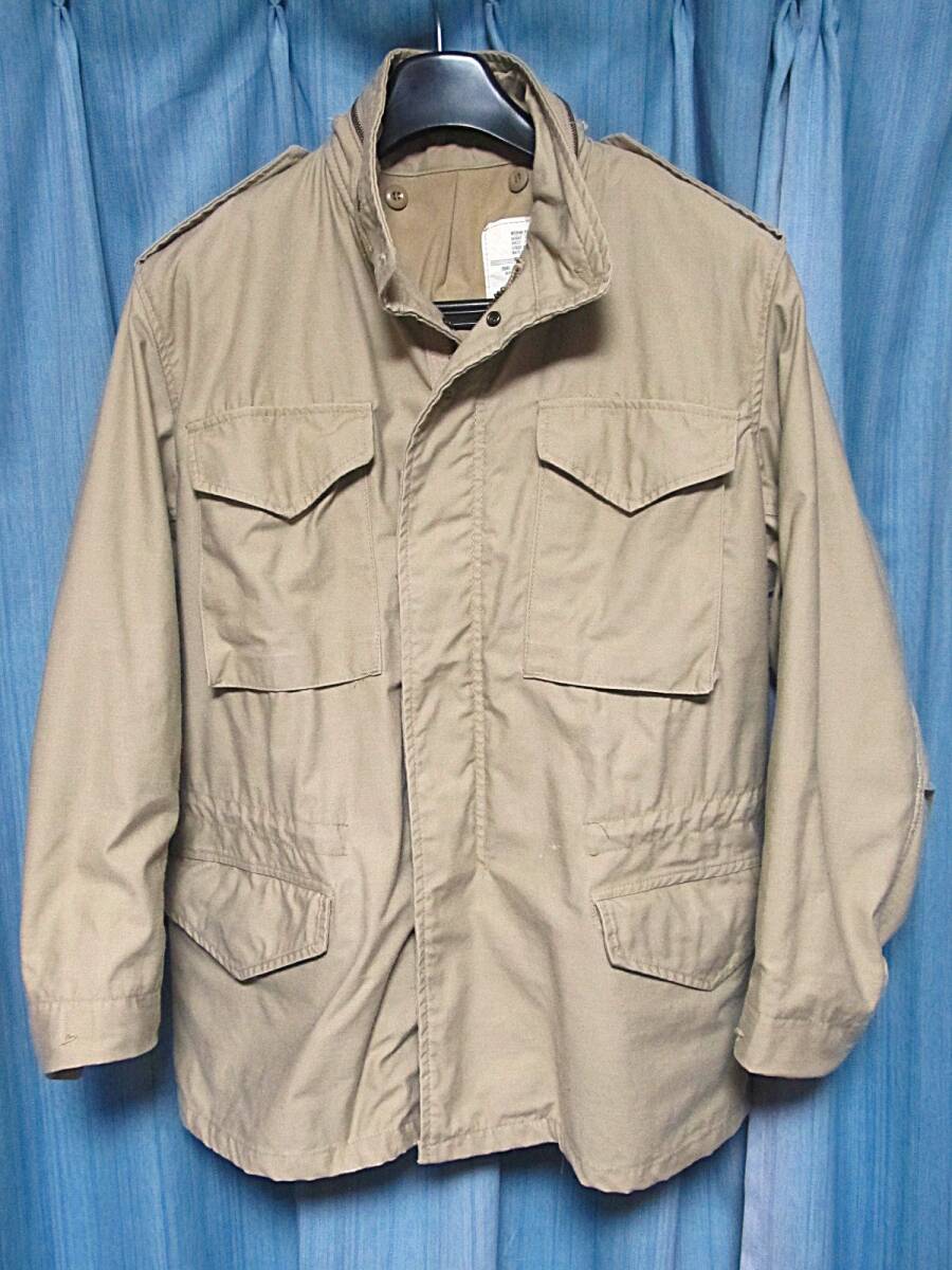 Yahoo!オークション - 米軍 M65 フィールドジャケット M-R カーキ アル...