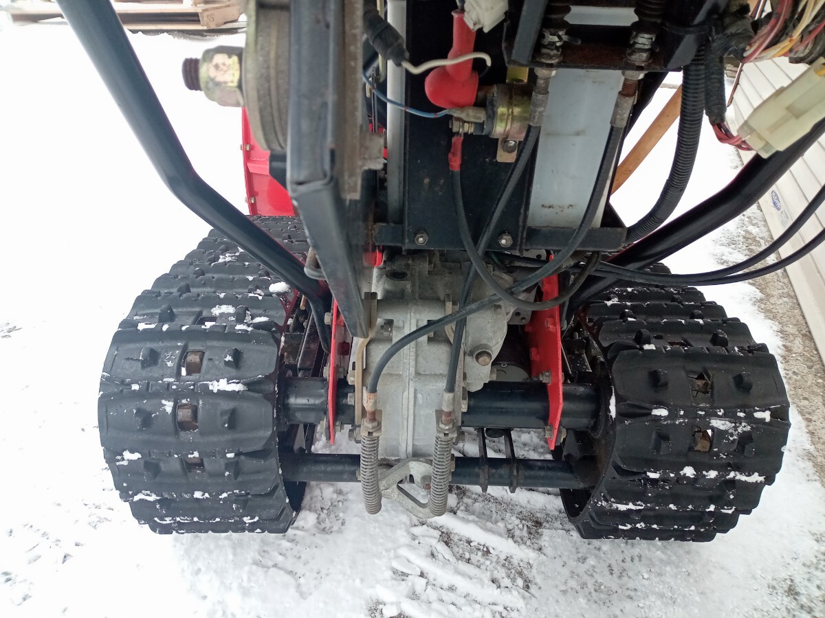 Yahoo!オークション - ヤナセ除雪機 Y8-11G 最大馬力10.5ps 電動油圧オ...