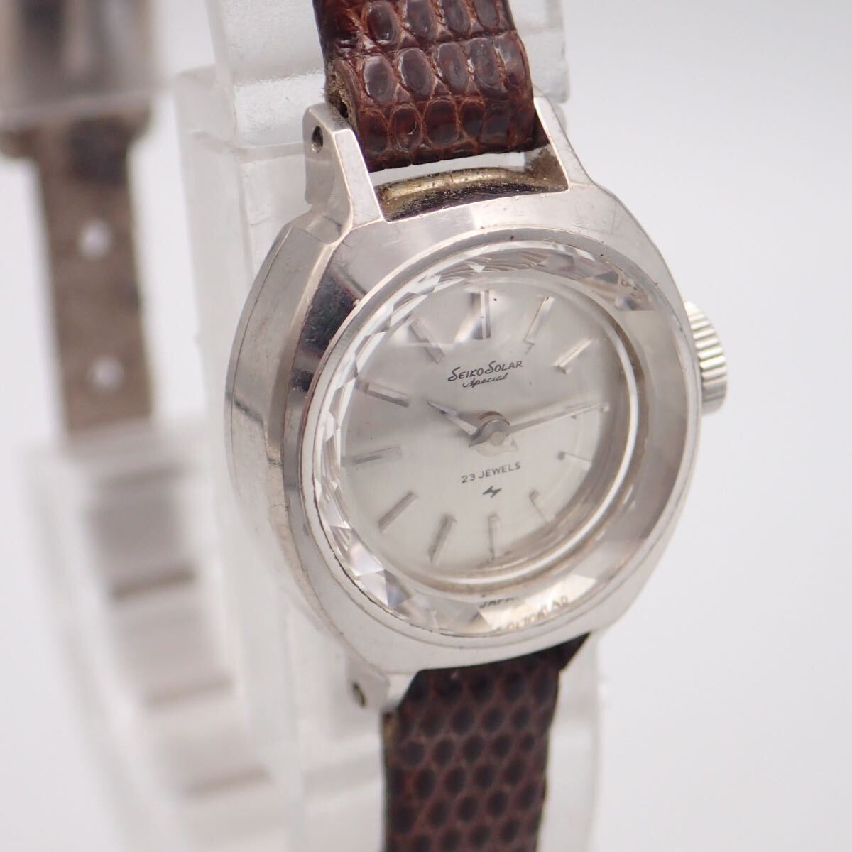 Yahoo!オークション - A/え11029【金無垢 14KWG 総重量 約10.6g】SEIKO...