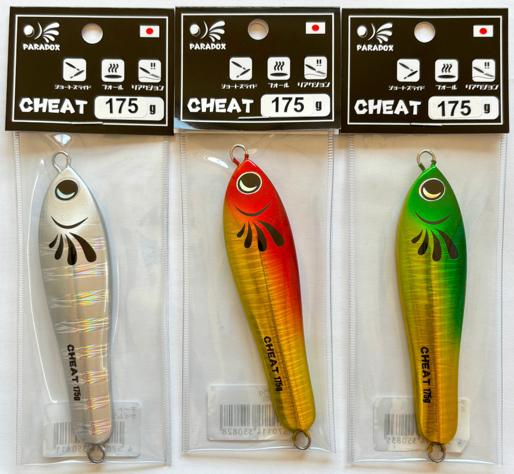 Yahoo!オークション - 送料無料 PARADOX CHEAT チート 175g 3色セット ...