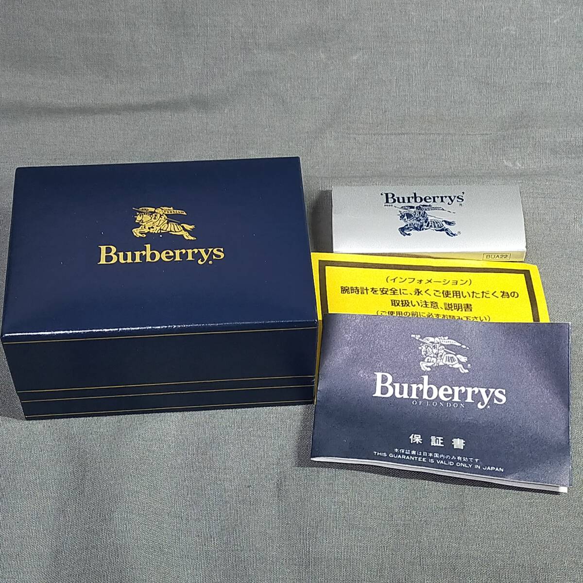 Yahoo!オークション - 2/11 284583 Burberrys バーバリー A114-H07383...